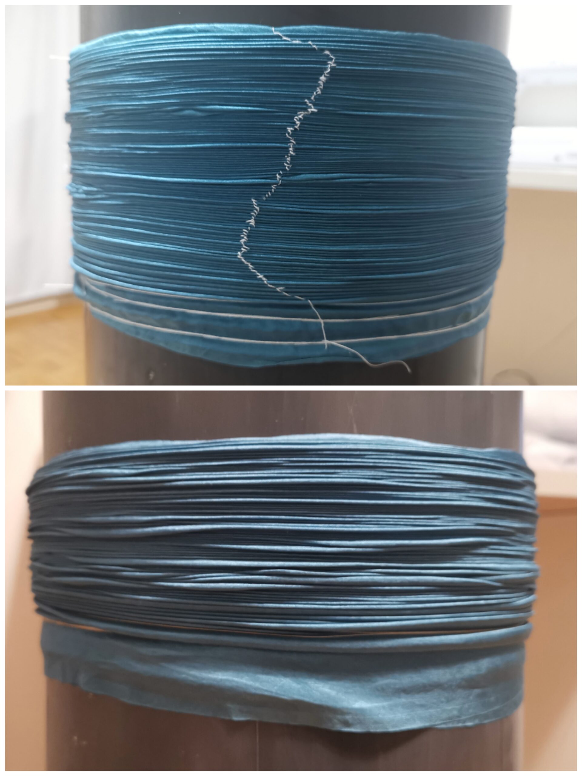 The Making of Fortunys ‚Delphos‘ – Pleating - Needleworking History